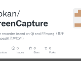 Github Nuokan Screencapture A Screen Recorder Based On Qt And Ffmpeg