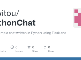 Github Kiwitou Pythonchat A Very Simple Chat Written In Python Using