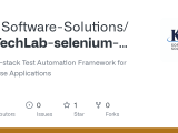 Github K11 Software Solutions K11techlab Selenium Java Fullstack