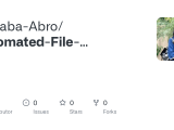 Github Tayyaba Abro Automated File Organizer Streamlining Your File