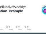 Github Cloudnativeweekly Notation Example