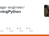 Github Average Engineer Learningpython
