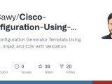 Github Tes3awy Cisco Configuration Using Python Jinja Csv Cisco