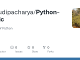 Github Imsudipacharya Python Basic Basics Of Python