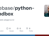 Github Sitebase Python Sandbox Python Web Playground