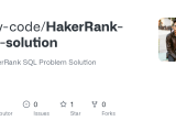 Github Nilay Code Hakerrank Sql Solution All Hakerrank Sql Problem
