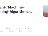 Github Stavanr Machine Learning Algorithms Dataset Github