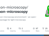 Github Python Microscopy Python Microscopy The Python Microscopy