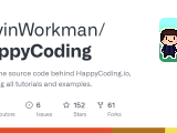 Github Kevinworkman Happycoding This Is The Source Code Behind
