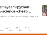 Github Codernayeem Python Data Science Cheat Sheet Cheat Sheets For