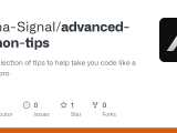 Advanced Python Tips Readme Md At Main Alpha Signal Advanced Python