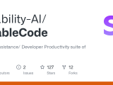 Github Stability Ai Stablecode Code Assistance Developer