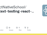 Github Reactnativeschool Context Testing React Native Example
