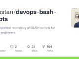 Github Ssbostan Devops Bash Scripts The Completest Repository Of