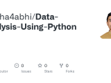 Github Singha4abhi Data Analysis Using Python