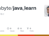 Github Yunbyte Java Learn Java学习笔记