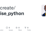 Github Ol Create Revise Python