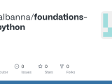 Github Jamalbanna Foundations Cs Python