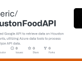 Github Umeric Houstonfoodapi Integrated Google Api To Retrieve Data
