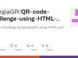 Github Georgiagr Qr Code Challenge Using Html Css Qr Code Challenge