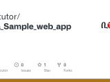 Github Binitutor Java Sample Web App