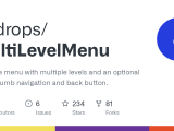 Github Codrops Multilevelmenu A Simple Menu With Multiple Levels And