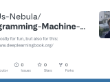 Github Opus Nebula Programming Machine Learning Basics Python Why
