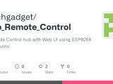 Github Touchgadget Web Remote Control Ir Remote Control Hub With Web