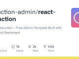 Github Reduction Admin React Reduction React Reduction Free Admin