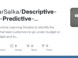Github Omarsalka Descriptive And Predictive Analytics Using Machine