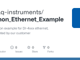 Github Dataq Instruments Python Ethernet Example An Python Example