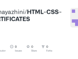 Github Hemayazhini Html Css Certificates