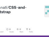 Github Utannati Css And Bootstrap