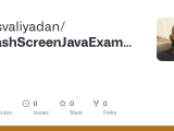Github Riyasvaliyadan Splashscreenjavaexample