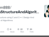 Github Ashim888 Datastructureandalgorithm Data Structure Using C And