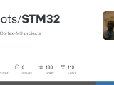 Github Robots Stm32 Various Cortex M3 Projects