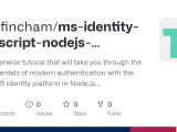 Github Ryanfincham Ms Identity Javascript Nodejs Tutorial1 A
