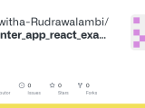 Github Ashwitha Rudrawalambi Counter App React Example