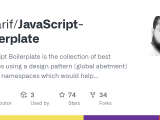 Github Mdarif Javascript Boilerplate Javascript Boilerplate Is The