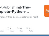 Github Packtpublishing The Complete Python Course The Complete