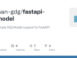 Github Hitman Gdg Fastapi Sqlmodel Adds Simple Sqlmodel Support To