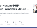 Github Coderkungfu Php Queue Windows Azure Queue Demo Demo App For
