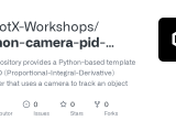 Github Robotx Workshops Python Camera Pid Control This Repository