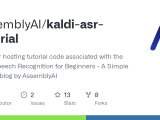 Kaldi Asr Tutorial S5 Main Py At Master Assemblyai Kaldi Asr Tutorial