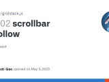 Scrollbar Nofollow Issue 2302 Gridstack Gridstack Js Github