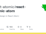 Github React Atomic React Atomic Atom Atomic Design In React Atom