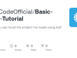 Github Rexcodeofficial Basic Bolt Tutorial Here You Can Try All The