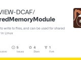 Github Labview Dcaf Sharedmemorymodule Module To Write To Files And