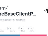 Github Epam Timebaseclientpython Python Client Samples For Timebase