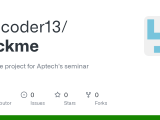 Github Evilcoder13 Hackme Hack Me Project For Aptech S Seminar